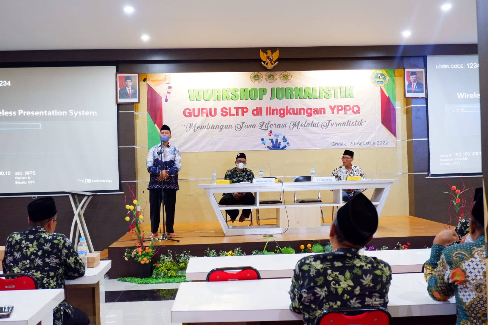 Kuatkan Literasi Ratusan Guru, Unit SLTP se-YPP Qomaruddin Melangsungkan Workshop Jurnalistik ...