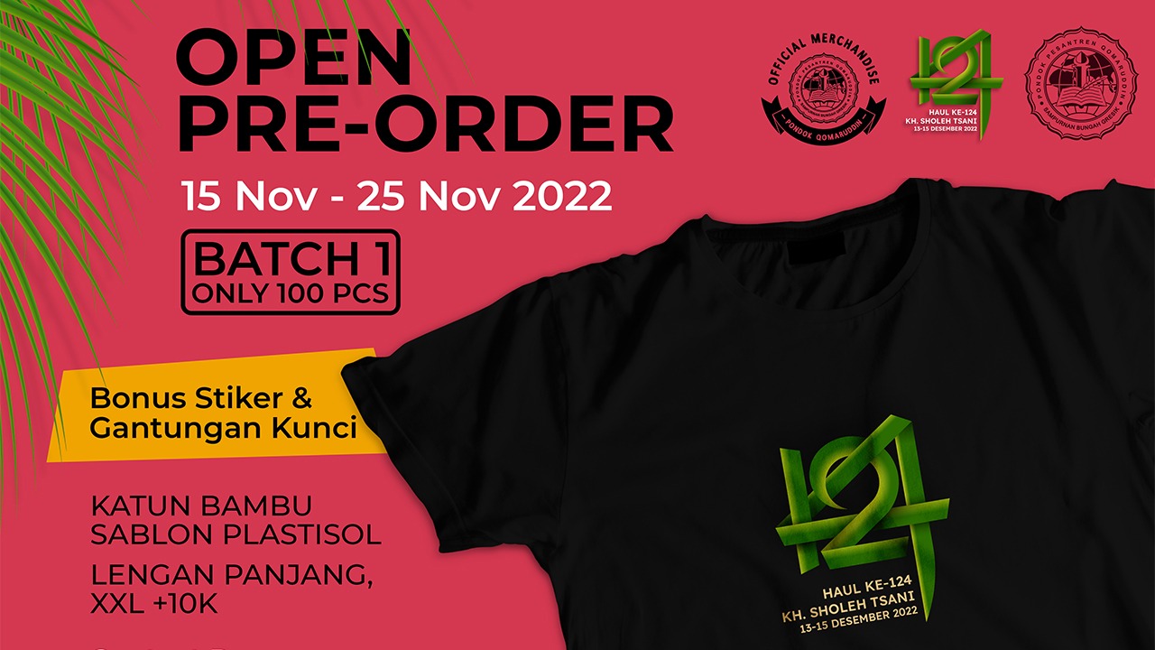 Pre Order Kaos Haul 124 - Qomaruddin.com Pre Order Kaos Haul 124 - Qomaruddin.com